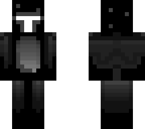 full backside WARDEN | Minecraft Skin