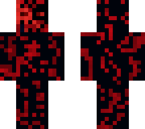 Red skull | Minecraft Skin
