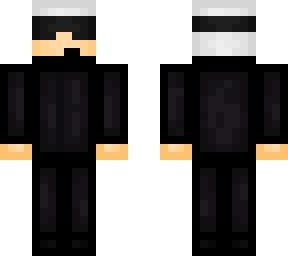 gojo satoru art | Minecraft Skins