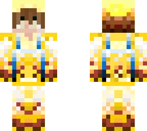 Blaze girl | Minecraft Skin