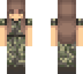 camo girl | Minecraft Skins