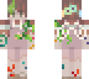 coral greyed | Minecraft Skin