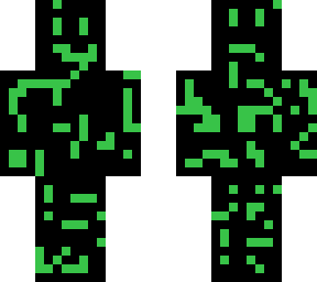 Green goopy slime | Minecraft Skin