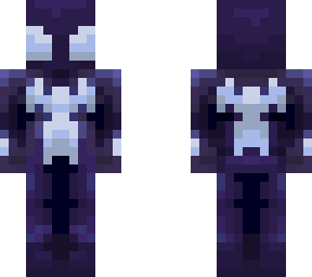 Symbiote Spider-woman | Petra Parker (mask) | Minecraft Skin