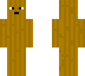 wood planks character | Minecraft Skin