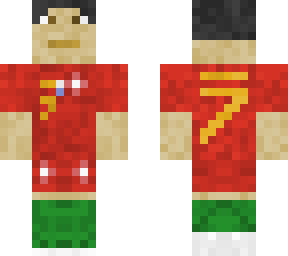 Cristiano Ronaldo Portugal | Minecraft Skin