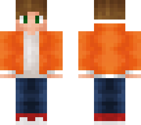 orange jacket | Minecraft Skins