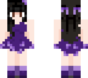 Purple Dress | Minecraft Skin