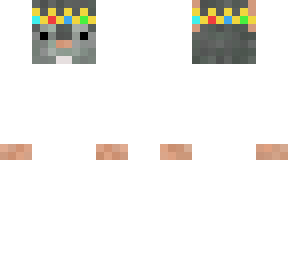 Skin modificable de rata | Minecraft Skin