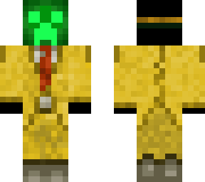 creeper in a suit | Minecraft Skins