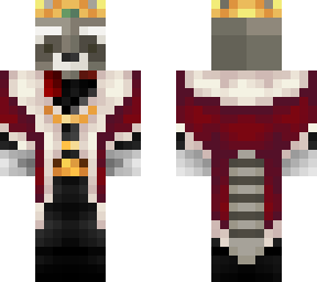 king raccoon | Minecraft Skins