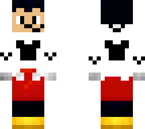 Mickey mouse got drip | Minecraft Skin