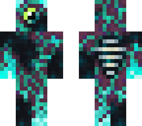 Sculk Warrior | Minecraft Skin