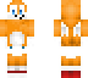 sega baby tails classic slim | Minecraft Skin