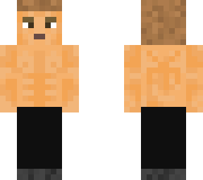 shirtless man | Minecraft Skins