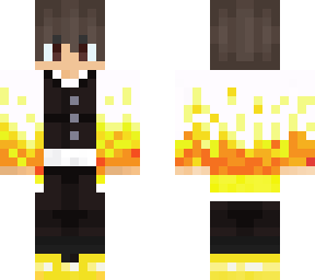 Sun Breathing Hashira | Minecraft Skin