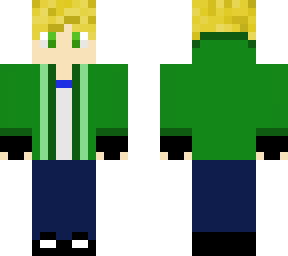 Uboy with gloves and 4px arms | Minecraft Skin