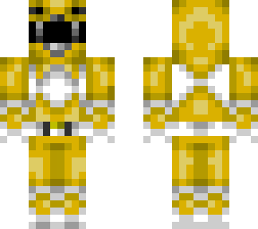Yellow MMPR | Minecraft Skin