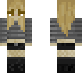 blonde emo girl | Minecraft Skins