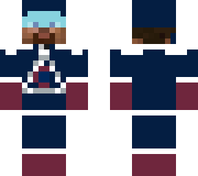 Colorado Avalanche 3rd Uniform | Minecraft Skin