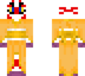 Kimono-Kabuki | Minecraft Skin