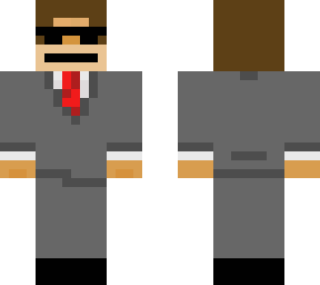 monkey in suit | Minecraft Skins