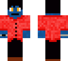 blue demon | Minecraft Skins