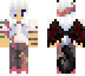 Valentines Dragon Girl | Minecraft Skin