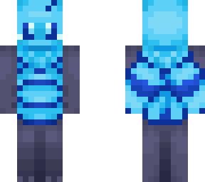 Blue Moth (V2) | Minecraft Skin