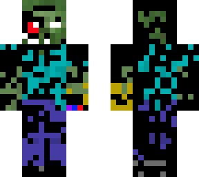 corrupted Zombie | Minecraft Skin
