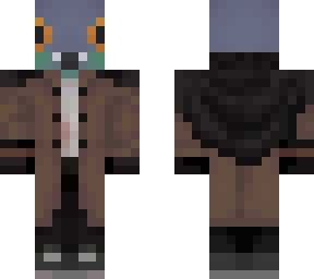 Pidgeon trench coat | Minecraft Skin