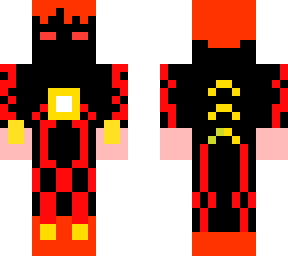 Red Dragon Man | Minecraft Skin