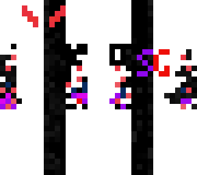 Black and white entity (for me) | Minecraft Skin