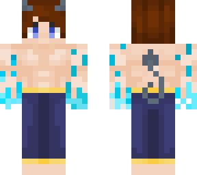 blue demon | Minecraft Skins