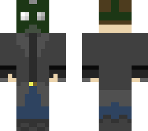 Gas Mask OC simplified | Minecraft Skin
