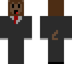 monkey in suit | Minecraft Skins