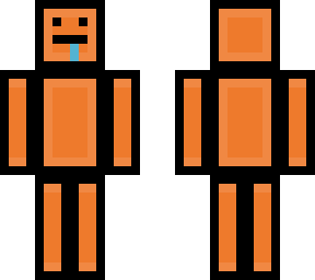 Orange blob fruit | Minecraft Skin