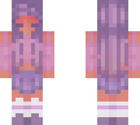 +- violet -+ | Minecraft Skin