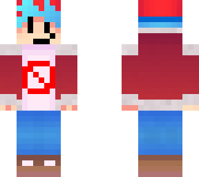 BF From FNF | Minecraft Skin
