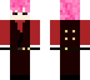 Elegant pink boy | Minecraft Skin