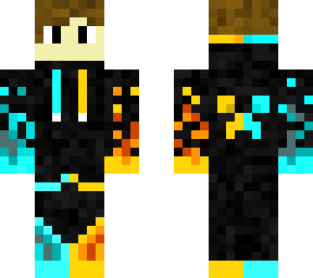blue fire | Minecraft Skins