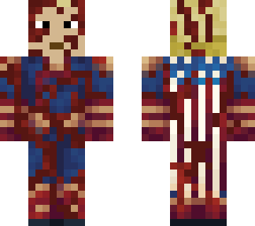 HomeLander Blood | Minecraft Skin