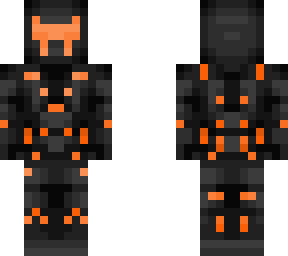 Obsidian Fury | Minecraft Skin