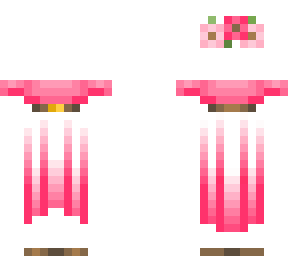 Ombre Sundress 1.2 Pink | Minecraft Skin
