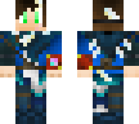 blue reaper | Minecraft Skins