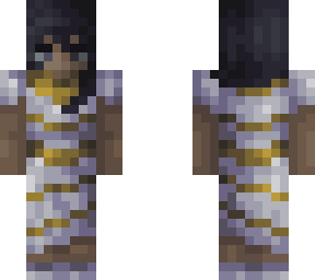white and gold | Minecraft Skins