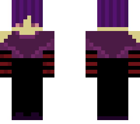 emo purple | Minecraft Skin