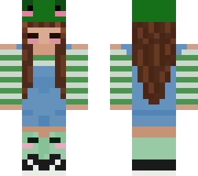 froggy girl 2 | Minecraft Skin