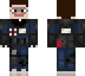 Ghost without mask | Minecraft Skin