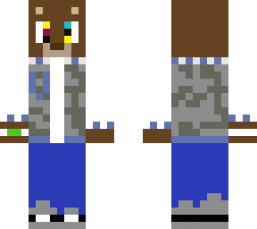 kanye graduation bear | Minecraft Skins